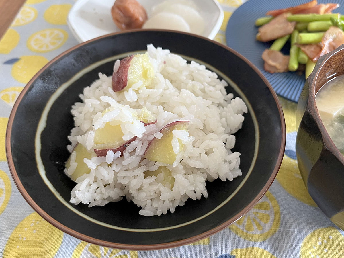 さつまいもごはん2023。暑くても気持ちは秋に向かいます – tsutachi.co